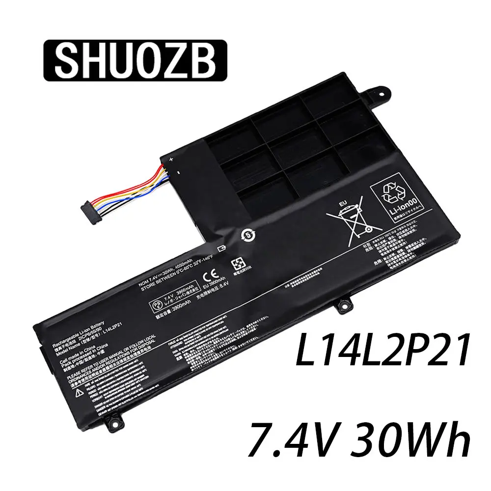 SHUOZB-bater-a-para-port-til-L14L2P21-para-LENOVO-Yoga-500-14ISK-S41 ...