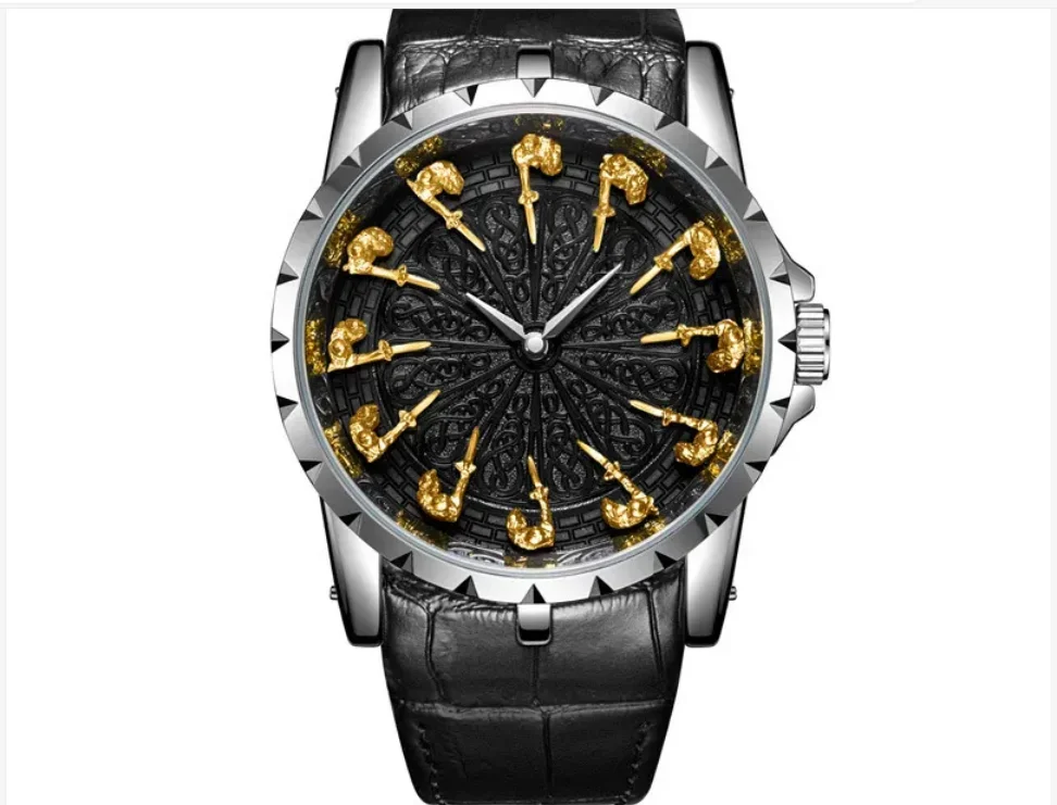 Reloj-de-Caballero-de-mesa-redonda-para-hombre-reloj-con-personalidad ...