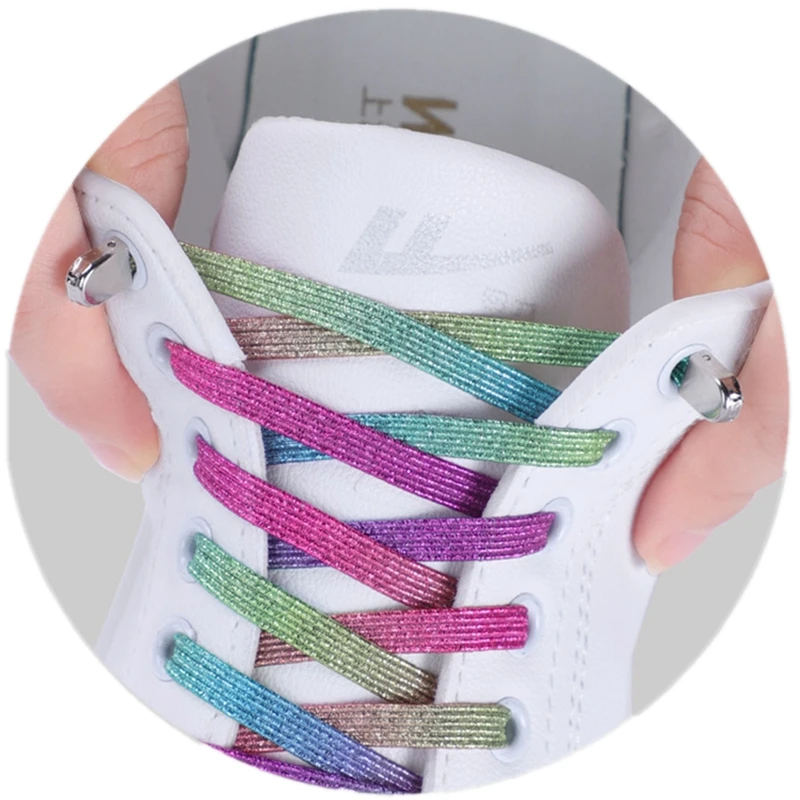25-Colors-Fast-Shoelaces-Elastic-No-Tie-Shoe-Laces-For-Sneakers-Quickly ...