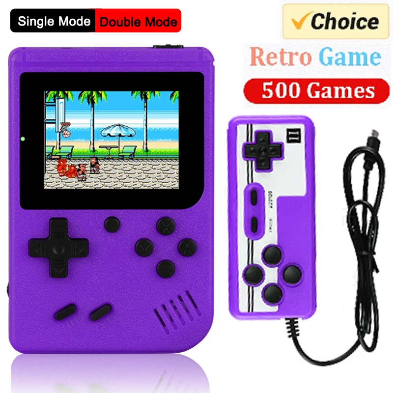 Retro-Portable-Mini-Game-Boy-Video-Game-Console-8-Bit-Built-in-500 ...