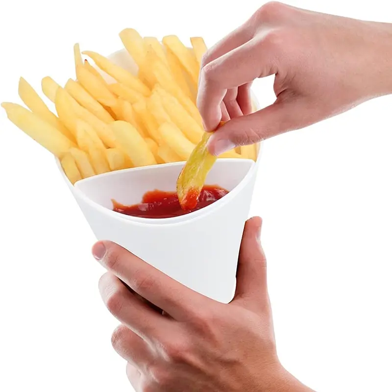 2-in-1-French-Fries-Cup-with-Sauce-Cup-Ketchup-Dipping-Cups-Bowls-Salad ...