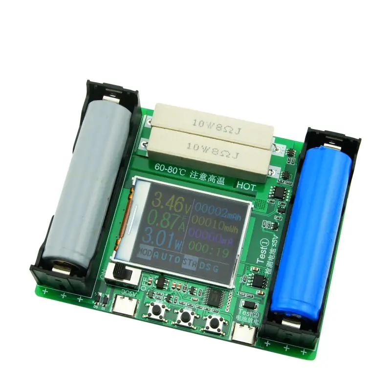 Type-C-18650-Lithium-Battery-Capacity-Internal-Resistance-Tester-Module ...