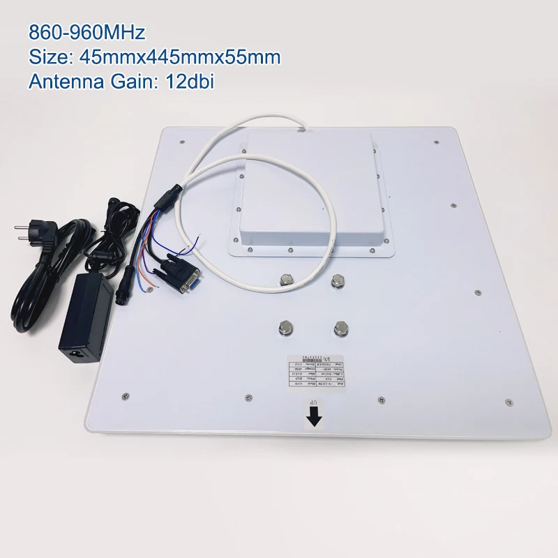 UHF-RFID-integrated-antenna-reader-12DBI-long-distance-18-24m-RS232 ...