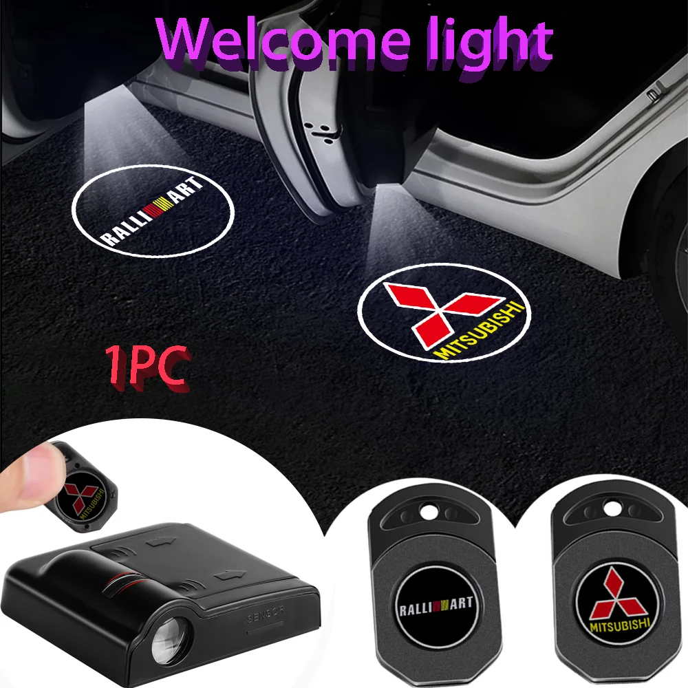 2x-Car-HD-Projector-Lamp-Car-Door-Wireless-Welcome-Light-LED-Decoration ...