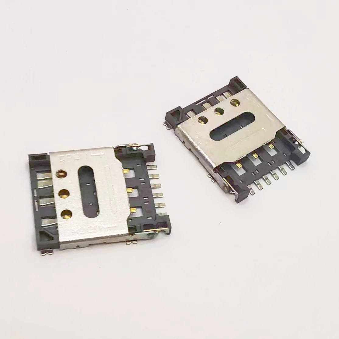 Nano Sim Card Connector 7pin SMT Push push Memory Card Connector 6pin ...