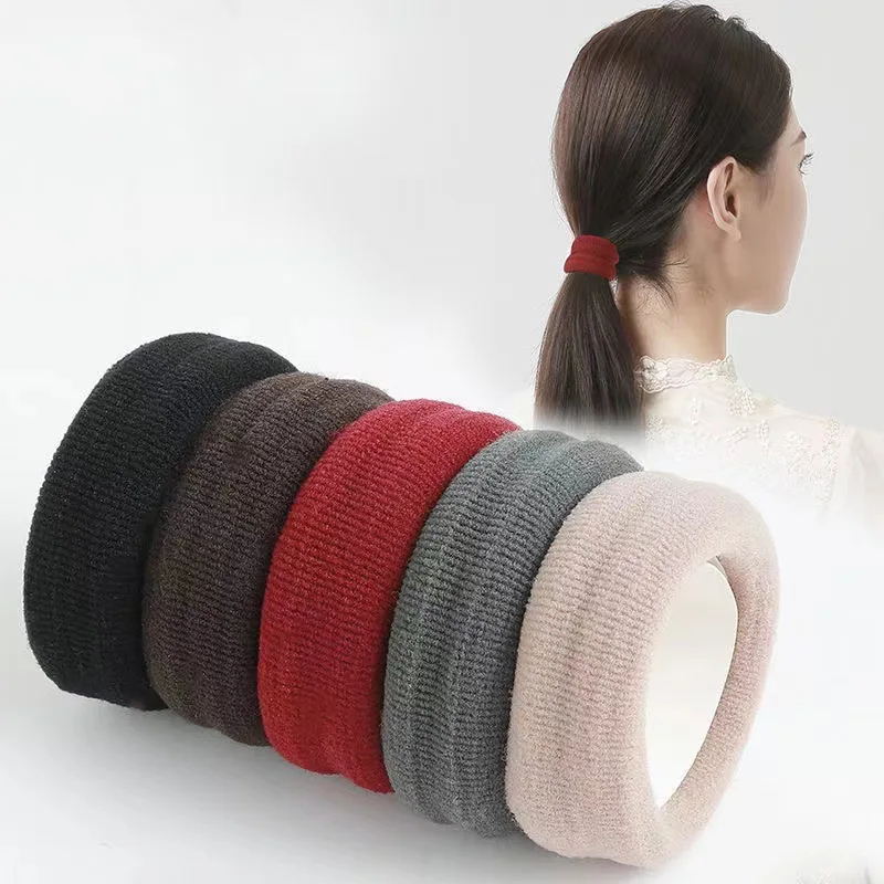 Simple-and-bold-large-towel-headband-high-elastic-seamless-head-rope ...