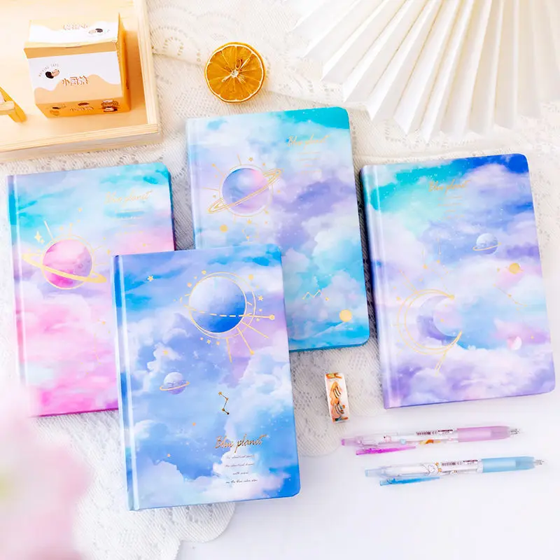 Cute Personal Diary Notebook | Planet Printed Notebook | Creative Cute ...