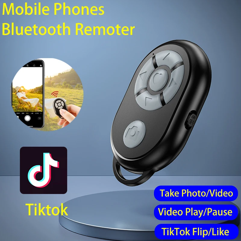 Mobile-Phone-Bluetooth-Remoter-For-iPhone-Samsung-Xiaomi-Huawei-OPPO ...