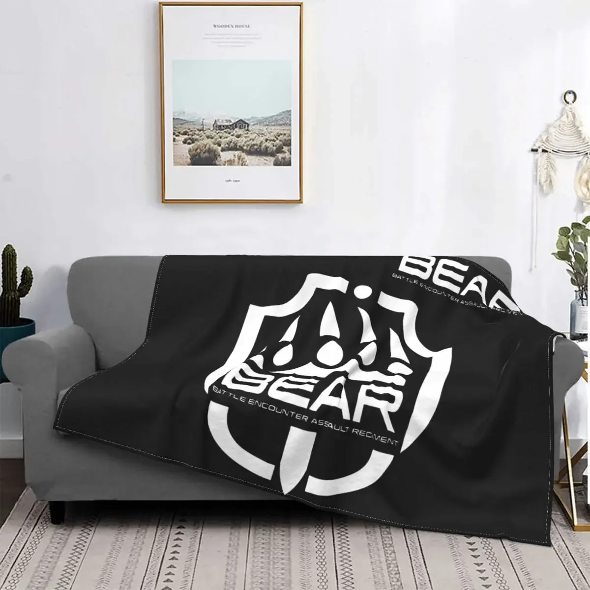 Escape-From-Tarkov-Bear-Logo-Blanket-Survival-Shooter-Game-Flannel ...