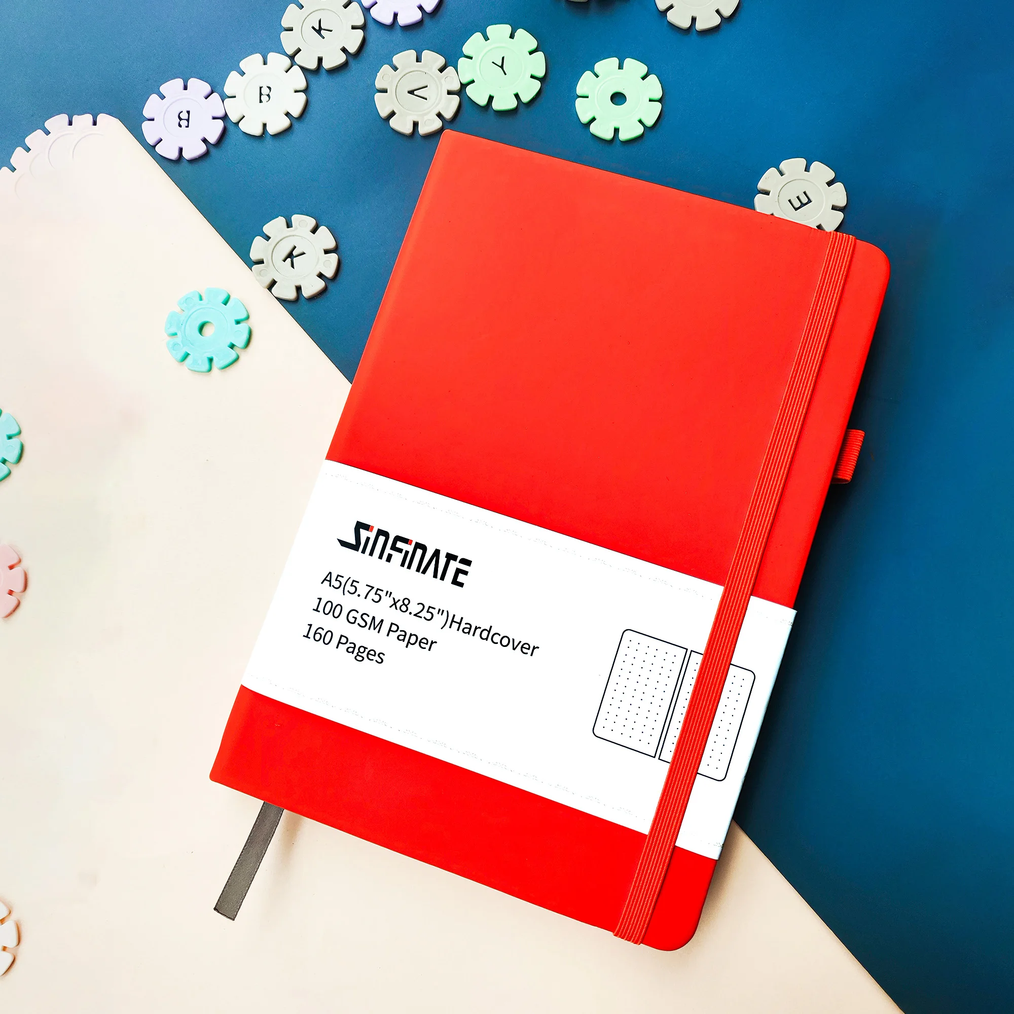 a5-dotted-Bullet-Notebooks-Creative-trend-composition-diary-portable ...