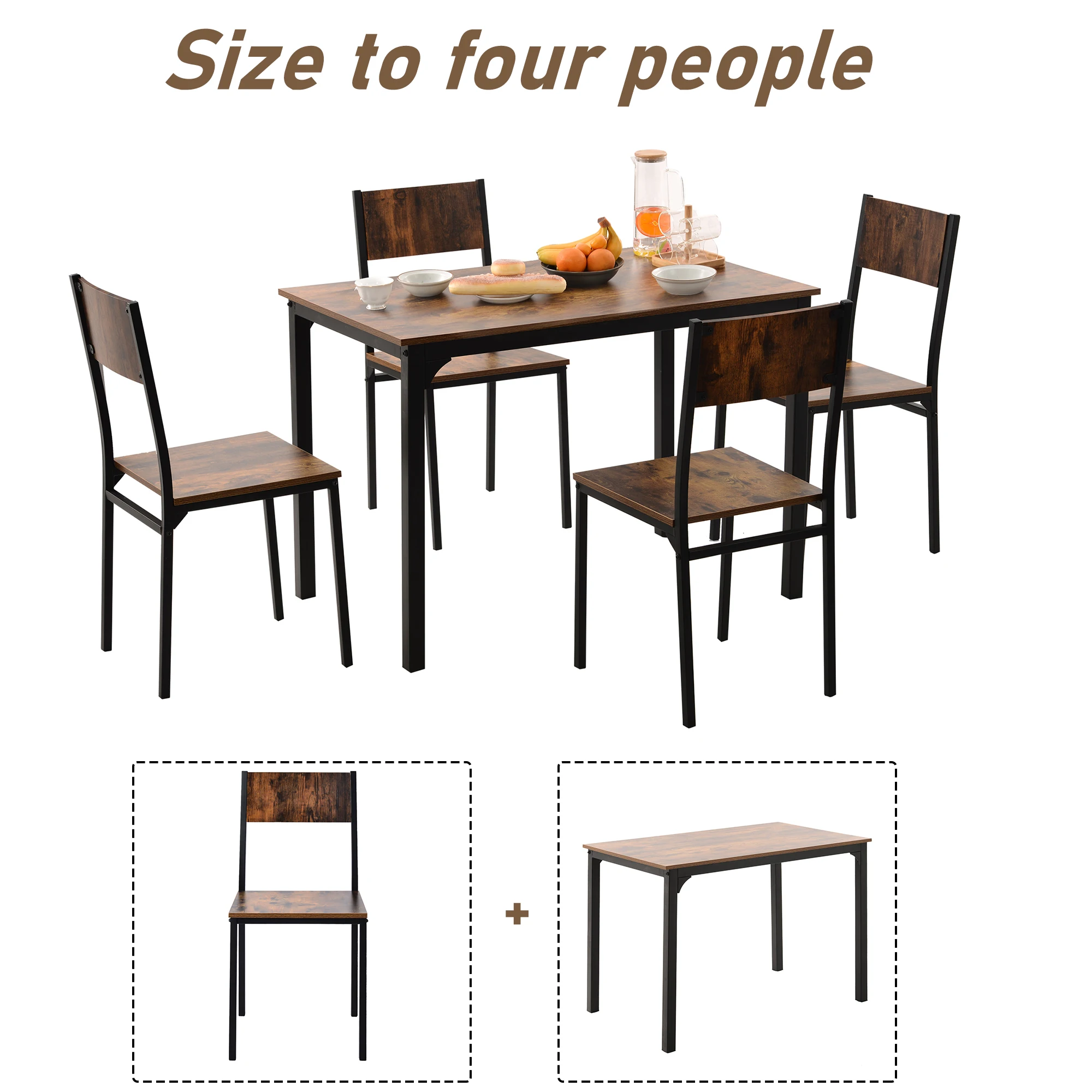 4 Person Dining Room Set
