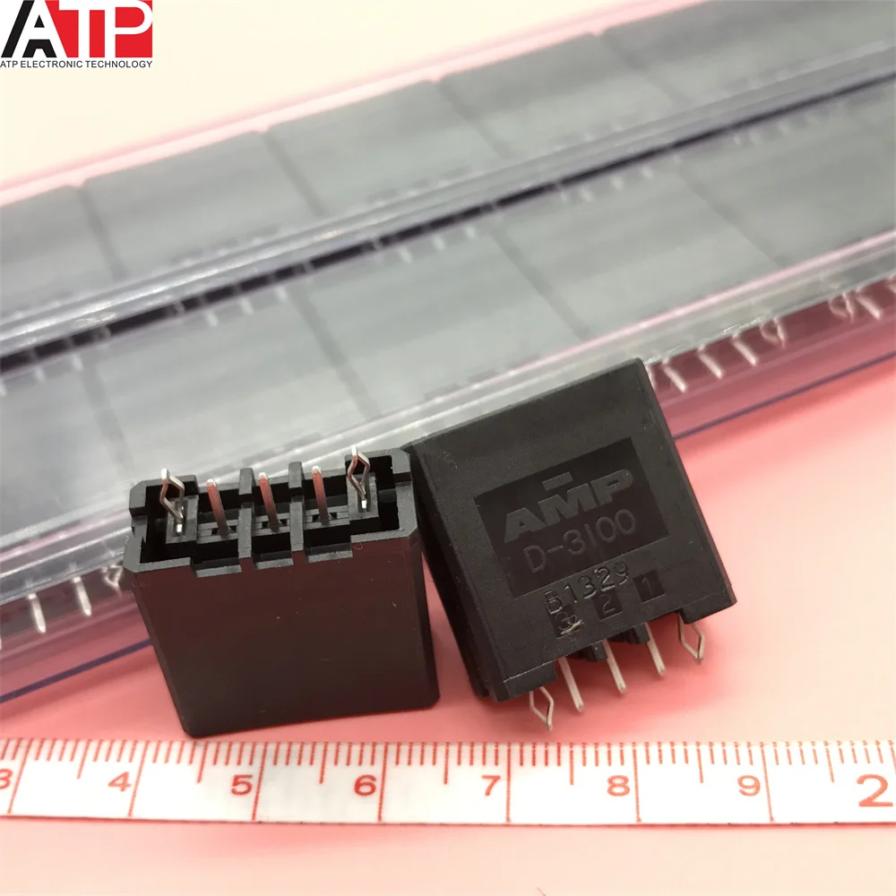 10pcs-lot-1-178313-5-Connector-Shrouded-Header-4-Sides-Tab-3-POS-3-81mm ...