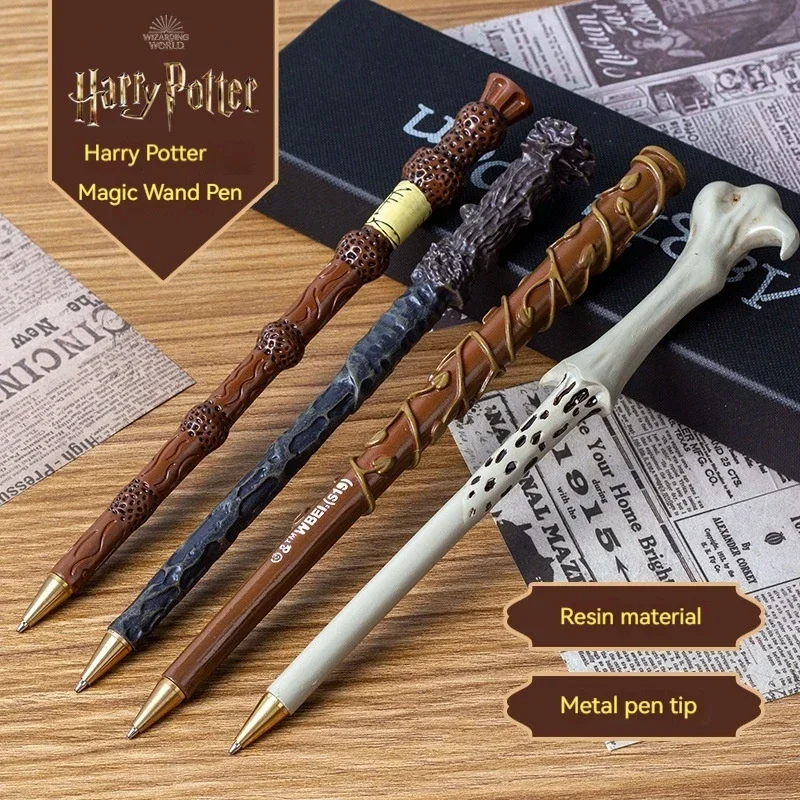 Pluma mágica de Harry Potter para estudiantes, varita de resina ...