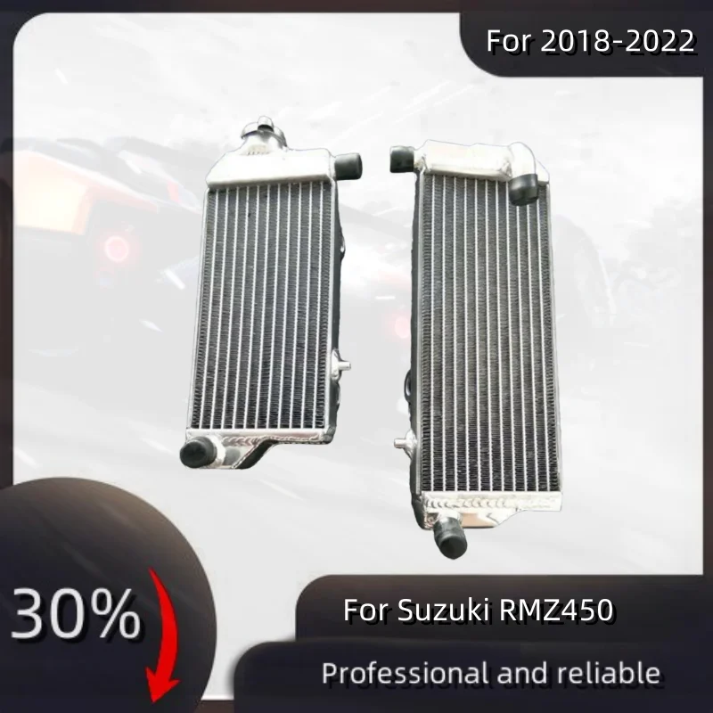 For-Suzuki-RMZ450-RMZ-450-2018-2022-Full-Aluminum-Radiator-Cooler ...