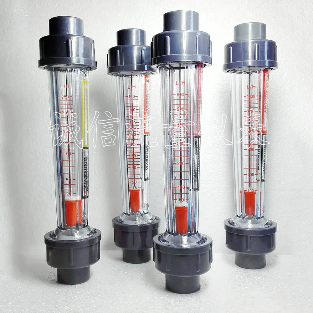 50 60 100 160 250 400 600 800LPH LZS-15 Flow Meter Plastic Tube Liquid ...