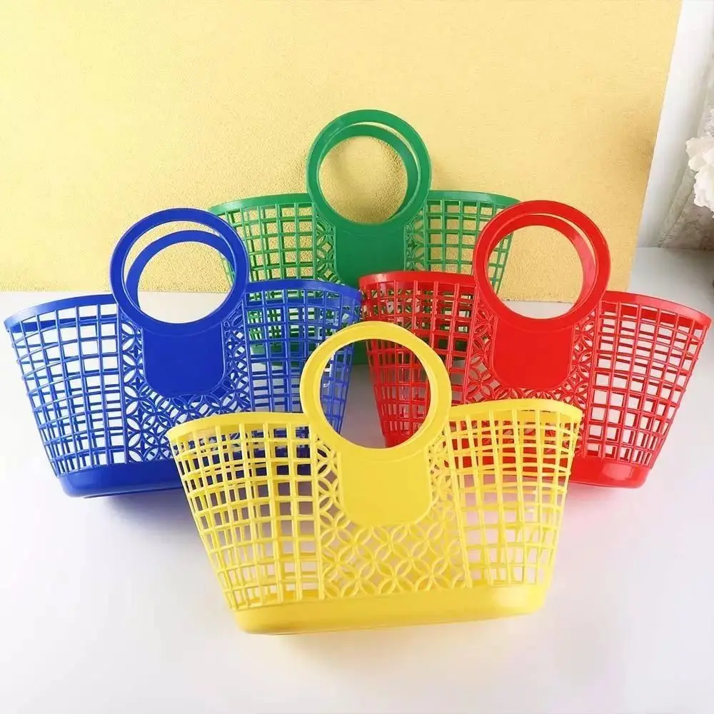 New Plastic Hollow Basket Functional Simple Washing Basket Toy ...