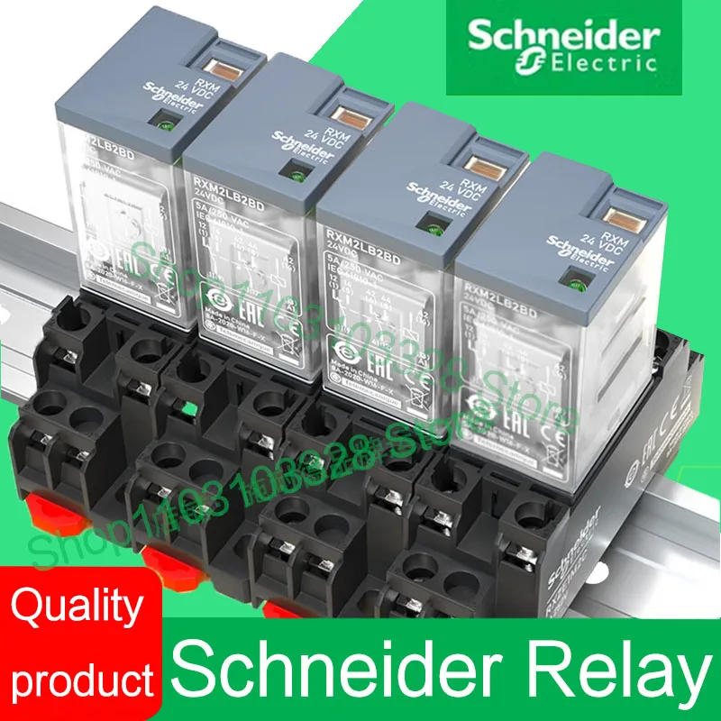 Original-genuine-Schneider-relay-middle-RXM2LB2BD-DC24V-220V-V-4ab-p7-small-AC-14-pin-8.jpg