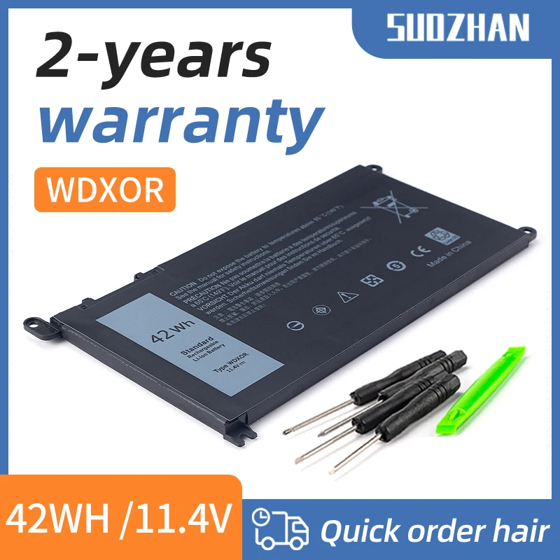 SUOZHAN-New-WDXOR-Battery-For-Dell-Inspiron-7000-15-7560-5538-5567-5568 ...