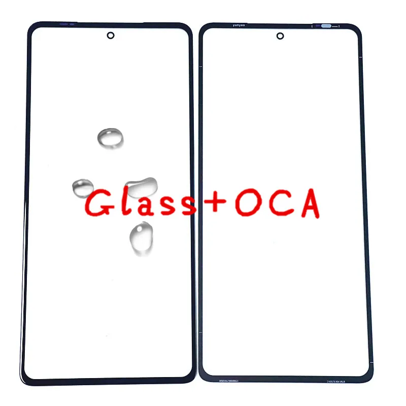 Glass+OCA Front Outer Screen Glass Lens Replacement Touch Screen LCD Cover For Motorola Moto ...