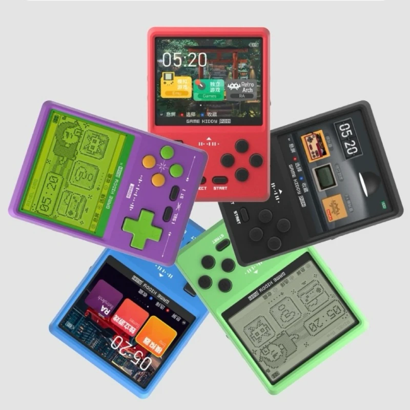 GKD-PIXEL-Metal-Retro-Mini-Handheld-Portable-Retro-Game-Console-PS1-GBA ...