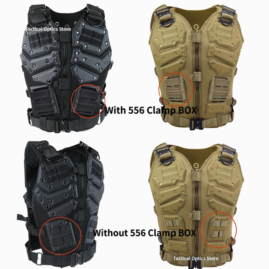 Military-Tactical-Combat-Vest-Multi-functional-Tactical-Body-Armor-Outdoor-Airsoft-Paintball ...