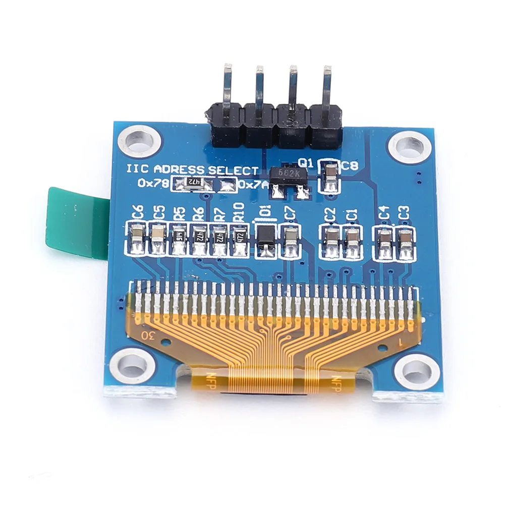 128x64-Pixel-OLED-Display-Module-0-96IN-I2C-IIC-Self-Luminous-OLED ...