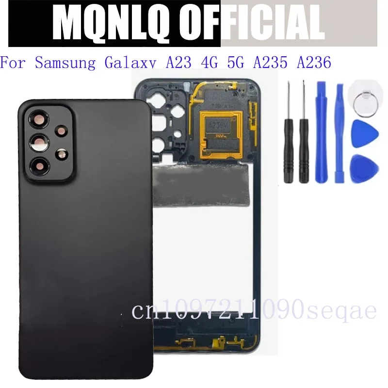 For Samsung Galaxy A23 4G 5G A235 A236 Battery Case Full Housing ...