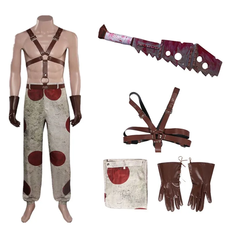 Twisted TV Metal Sweet Tooth Cosplay Costume Adult Men Back Strap Belt ...