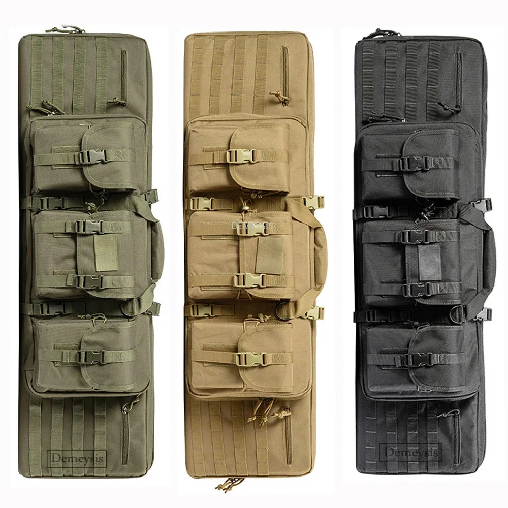 Tactical Gun Bag Nylon Rifle Backpack for Sniper Airsoft Paintball ...