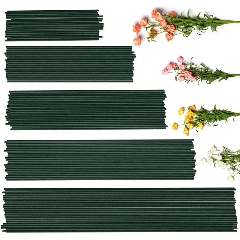 Fil de fer Long en fil de fer Floral en papier utilisé pour la ...