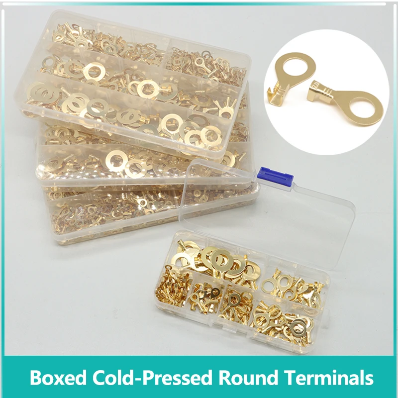 Boxed-Round-Terminal-Block-M3-M10-O-type-Lugs-Cold-Pressed-Electric ...