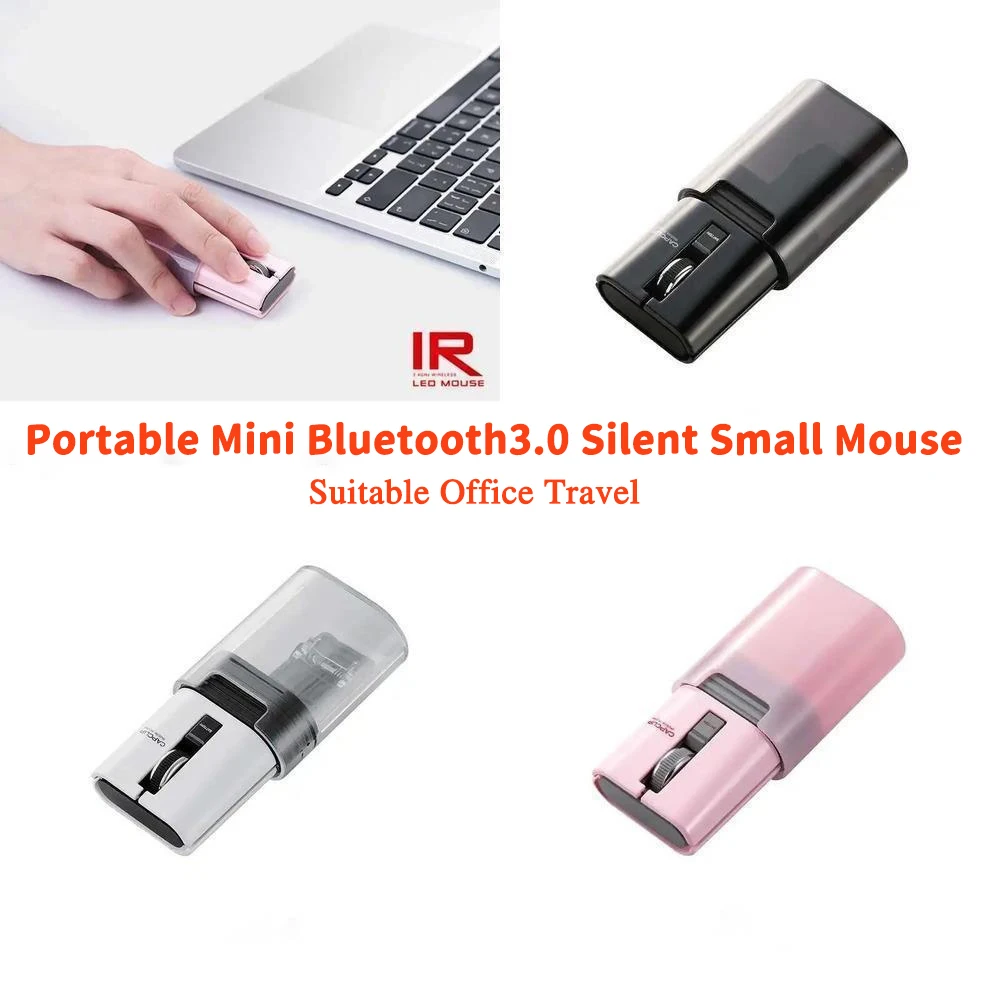 2025 New Mini Wireless Silent Mouse Bluetooth 5.0 Rechargeable Portable ...
