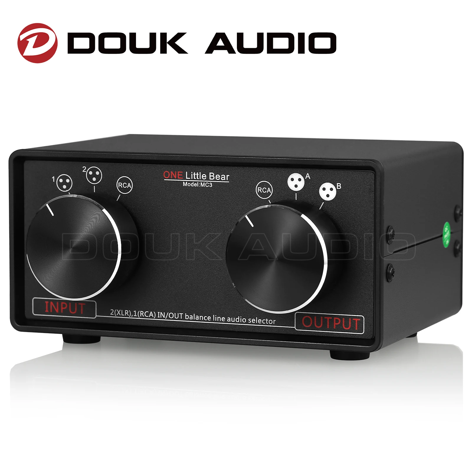 3-IN-3-OUT-XLR-Balanced-RCA-Stereo-Converter-Audio-Selector-Box-Passive ...