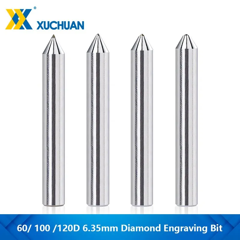Diamond-Engraving-Bit-6-35mm-60-100-120-Degrees-CNC-Milling-Cutter ...