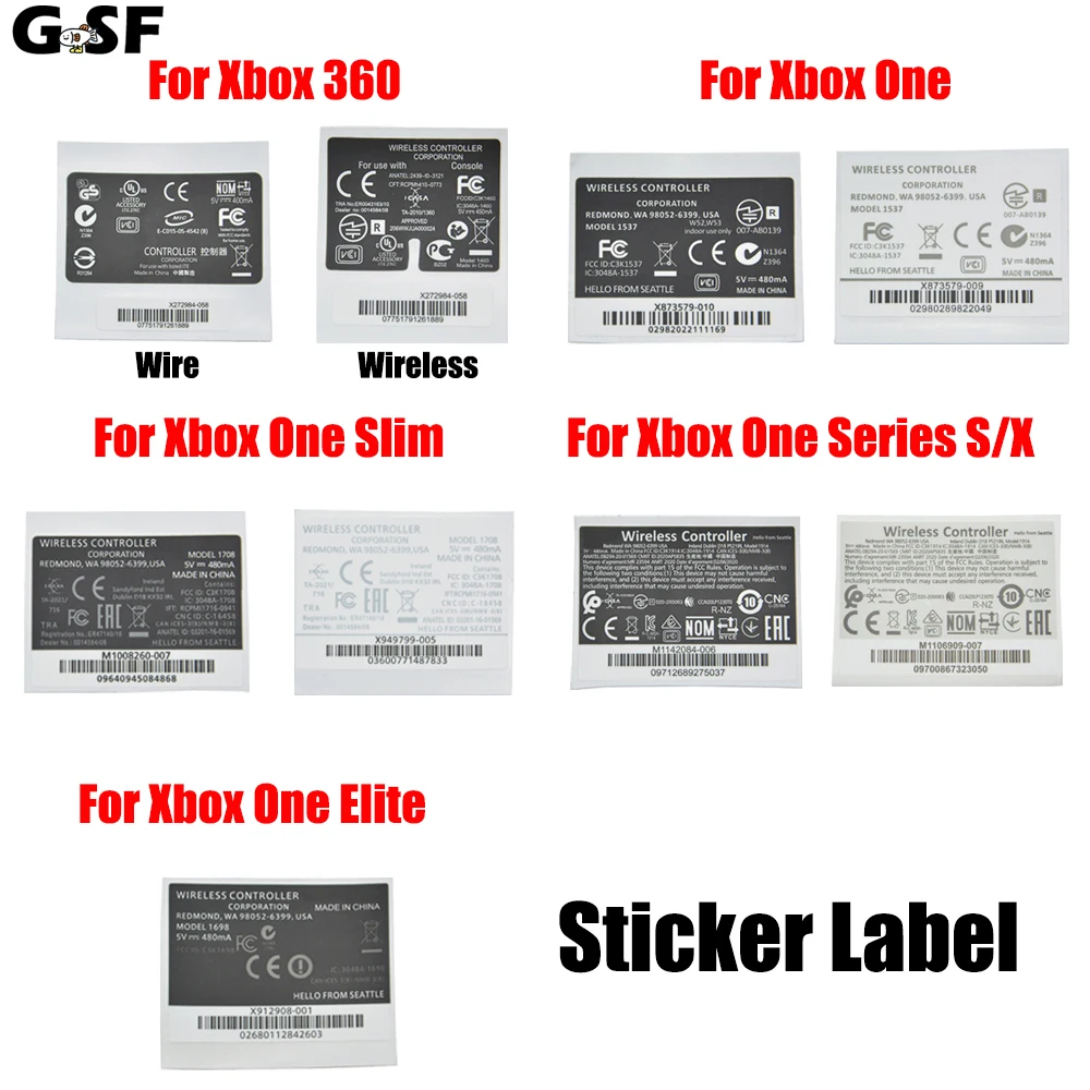 GSF-1PC-For-XBOX-Series-S-X-Skin-Sticker-Stickers-Skins-For-XBOX-360 ...