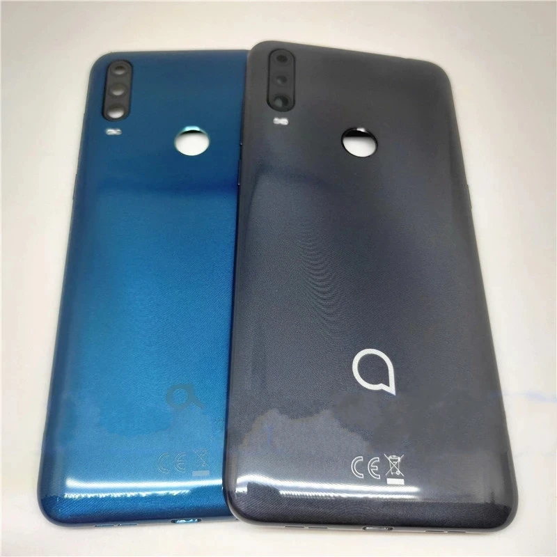 Alcatel 1S 2020 OT 5028 5028Y 5028D 뒷면 커버 수리 용 기존 후면 하우징 배터리 도어 케이스 ...