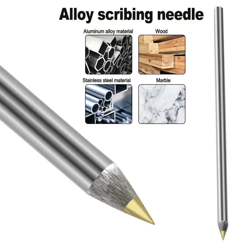 Woodworking Hand Tools Alloy Scribe Pen Carbide Scriber Pen Metal Wood ...