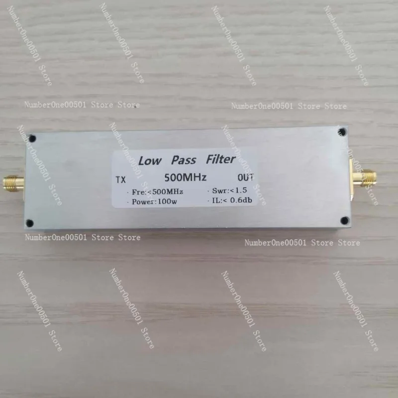 500MHz Low Pass Filter LPF SMA Female Socket Interface 100 Watt ...