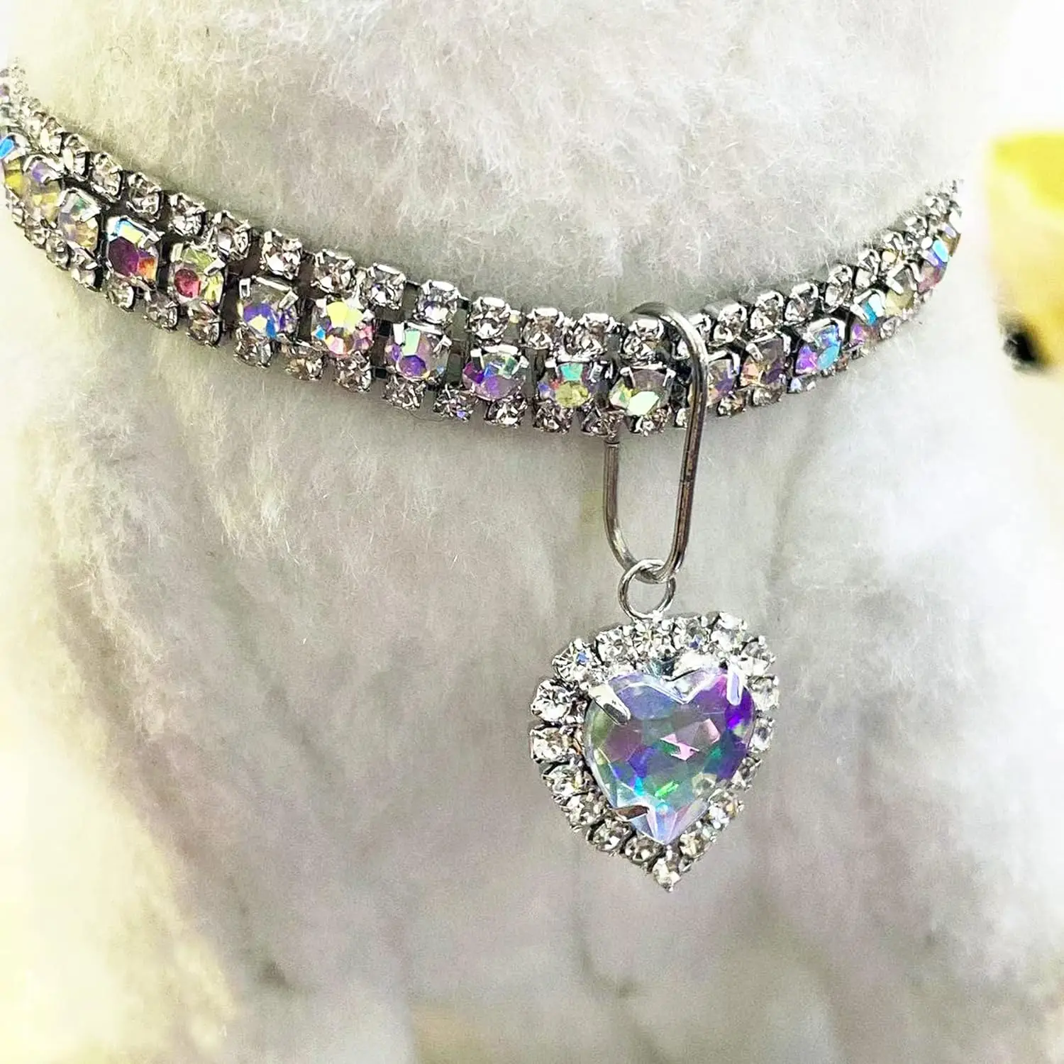 Rhinestone-Pet-Collar-Sparkling-3-Rows-Crystal-Diamond-Dog-Collars ...