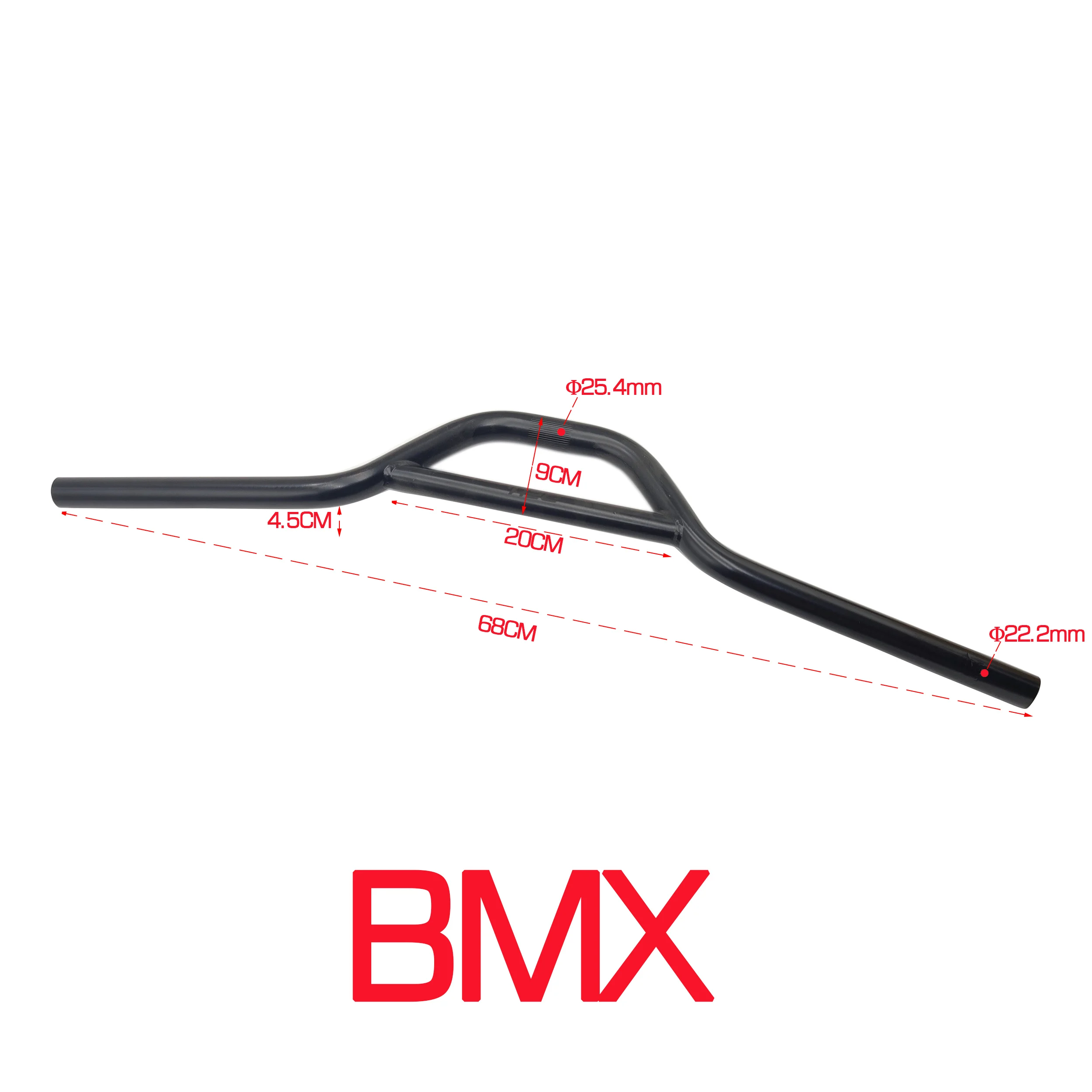 Hangzhou-AOKBIKE-Official-Store-BMX-HandleBar-Steel-Heavy-Duty-Strong ...