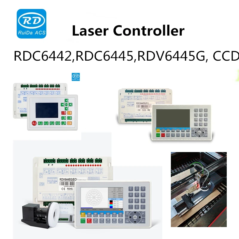 Ruida-RDC6442-RDC6445-RDV6445G-CCD-Visual-RDVision-Laser-Controller-For ...