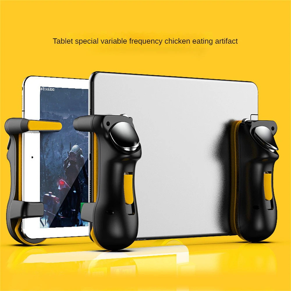 Six Finger Controller For Ipad PUBG Capacitance Adjustable Mobile Game Trigger L1R1 Button ...
