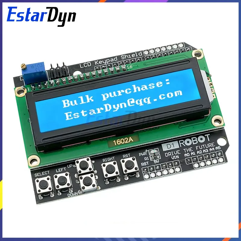 Estardyn-Pantalla-de-m-dulo-para-Arduino-protector-de-teclado-LCD-1602-LCD1602-ATMEGA328 ...
