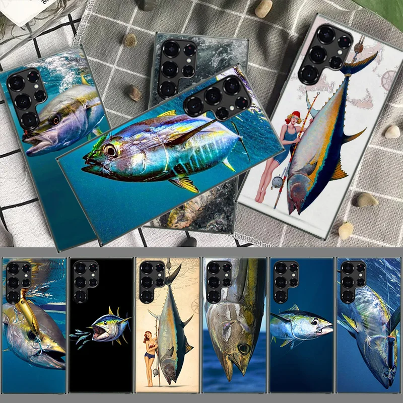 Ocean-Sports-Fishing-Coque-para-Samsung-tampa-do-telefone-de-atum ...
