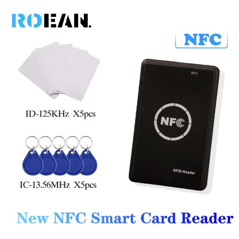 New-NFC-Smart-Card-Clone-Copier-IC-ID-Key-Reader-13-56Mhz-1k-s50-Badge ...