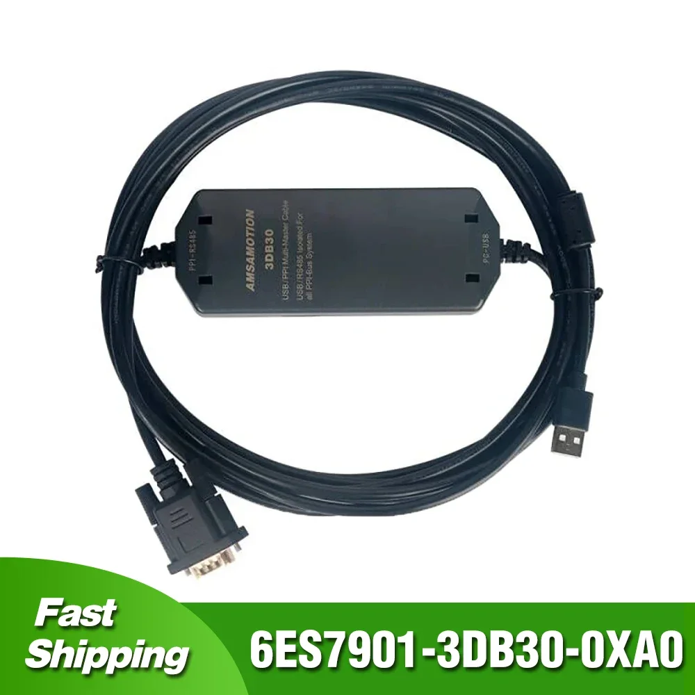 Isolated-6ES7901-3DB30-0XA0-For-Siemens-S7-200-PLC-Porgramming-Cable-USB-PPI-Isolation-Type ...