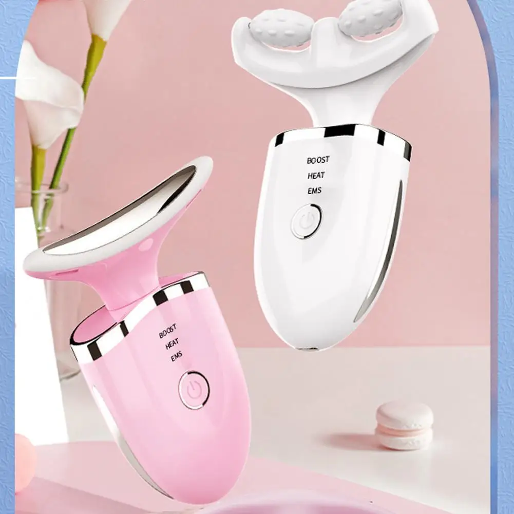 V 라인 페이스 넥 리프팅 기계 Microcurrent 광자 얼굴 장치 턱 더블 치료 아름다움 제거 안티 링클 마사지 J5y5