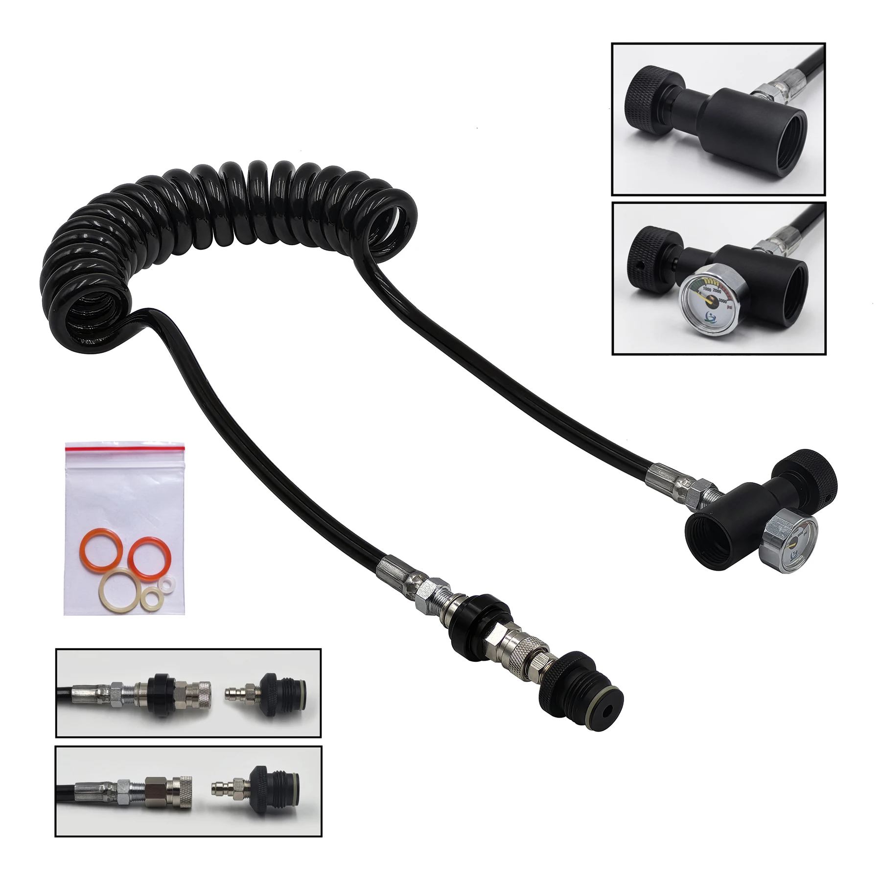 HPA-100inches-2-5M-Thick-Coil-Remote-Hose-Line-with-or-without-3000psi ...
