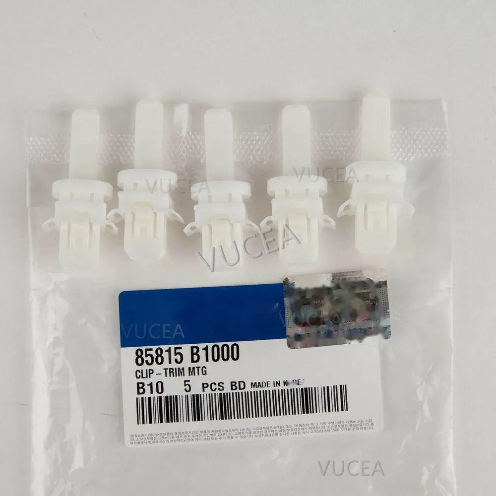 5Pcs Genuine For Hyundai/Kia A pillar interior trim panel fixing clip ...