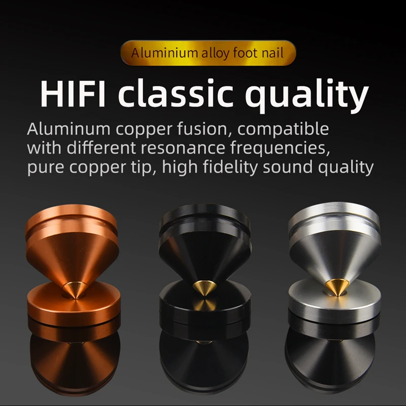 HIFIDIY-LIVE-4PCS-4Sets-speaker-Stand-Feet-Foot-Pad-aluminium-alloy ...